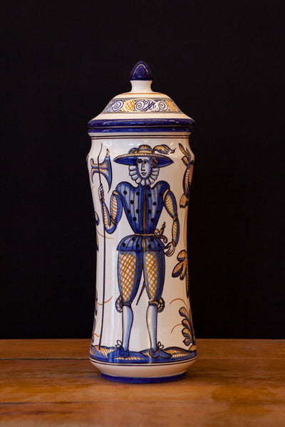 Albarelo Tricolor "El Carmen" – Centro Cerámica Talavera